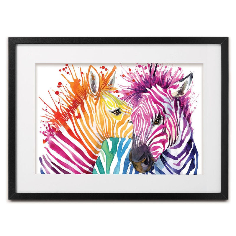 Paint Splatter Animal Art